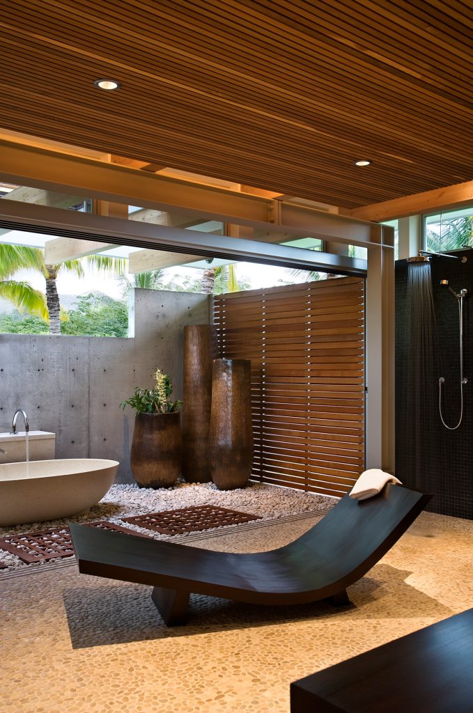 Gorgeous-looking Outdoor Bathroom Design - DEARTARCH