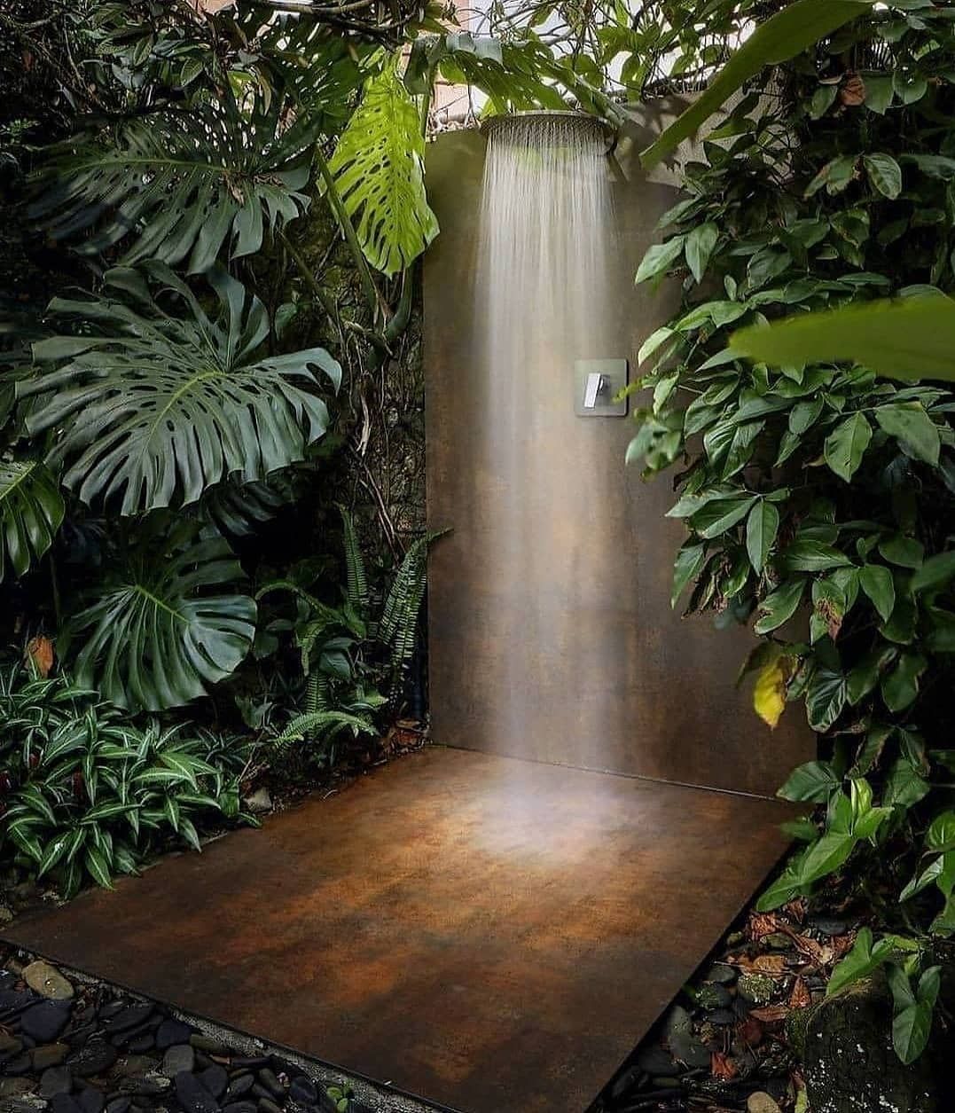 Gorgeous-looking Outdoor Bathroom Design - DEARTARCH