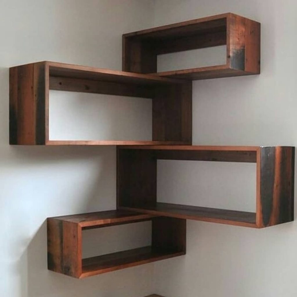Corner Shelf Designs To Get The Best From The Empty Corner Space ...