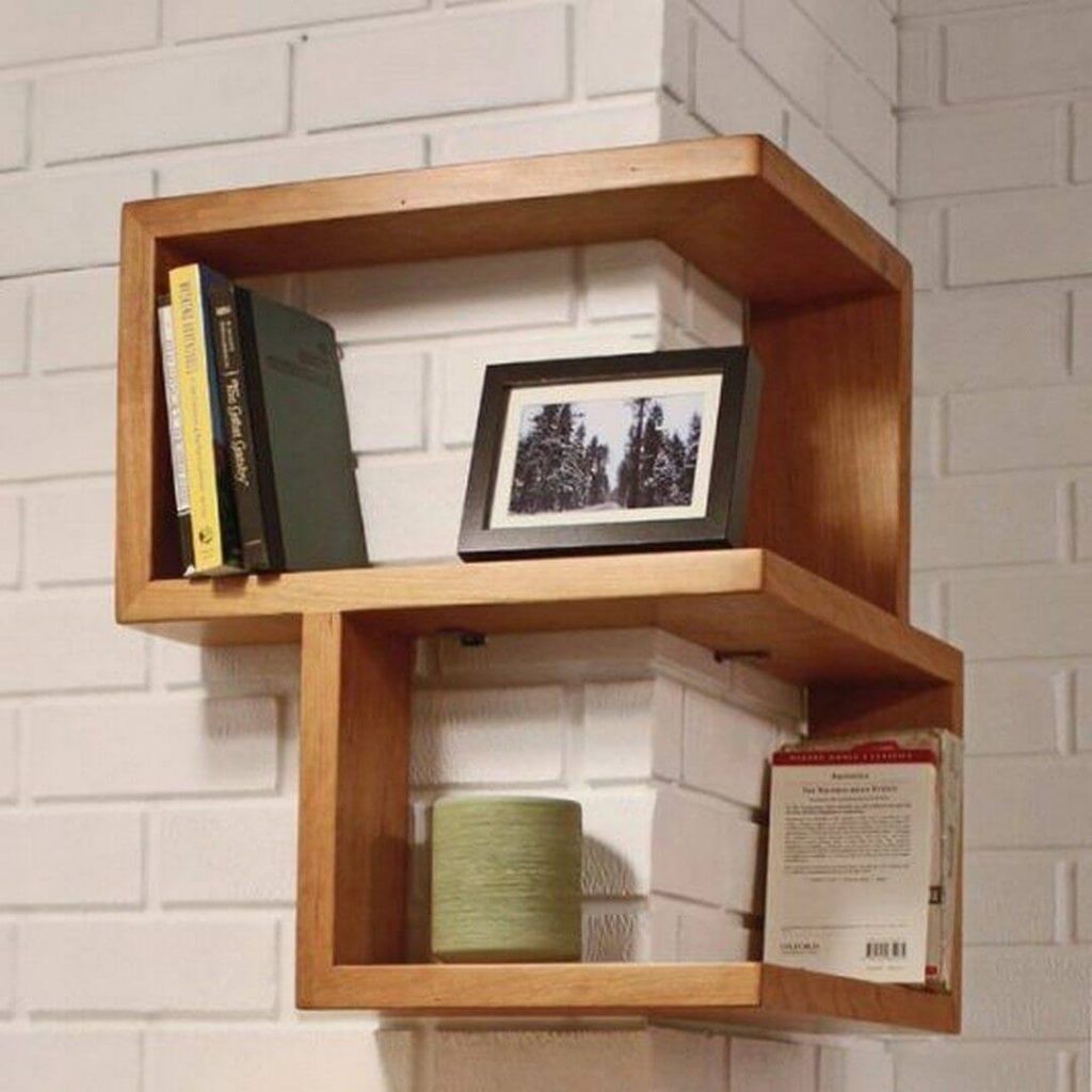 Corner Shelf Designs To Get The Best From The Empty Corner Space ...