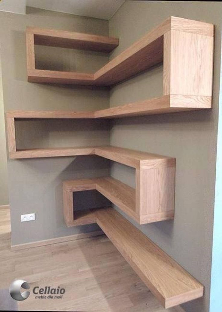Corner Shelf Designs To Get The Best From The Empty Corner Space ...