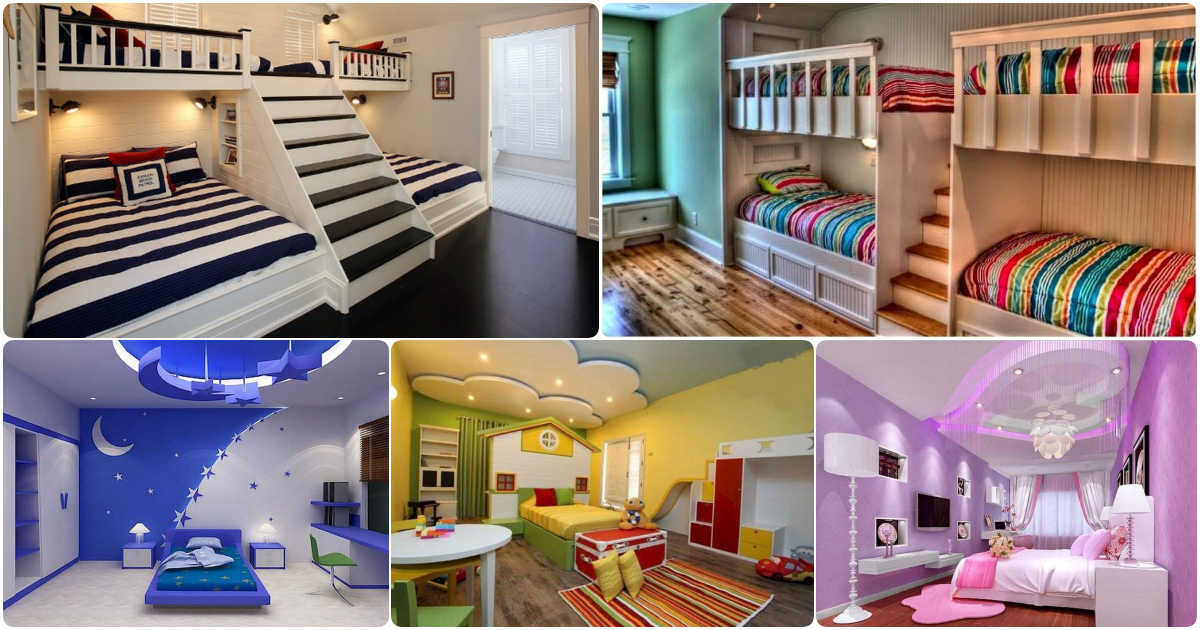 Creative Bedroom Designs For Your Little Darlings - DEARTARCH
