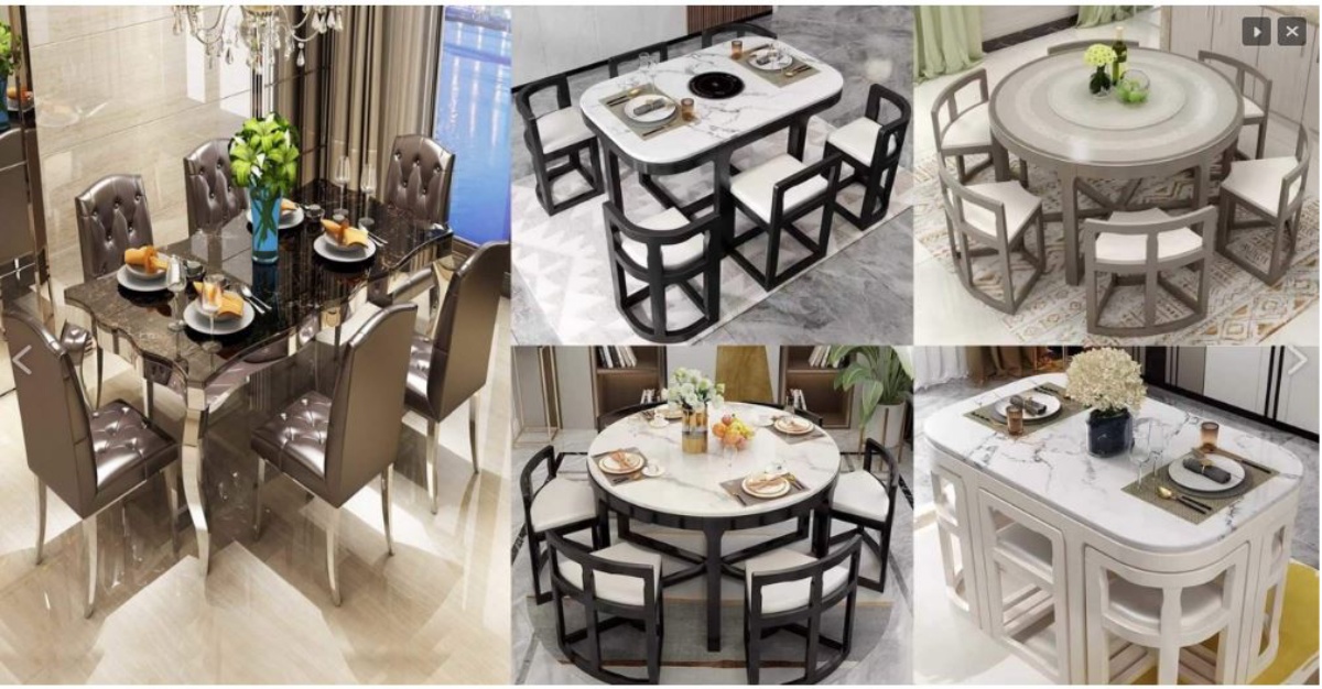 Unique Sets Of Dining Table and Chair Designs - DEARTARCH
