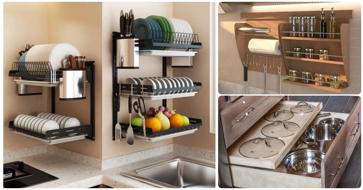 Creative Kitchen Saving Space Ideas - DEARTARCH