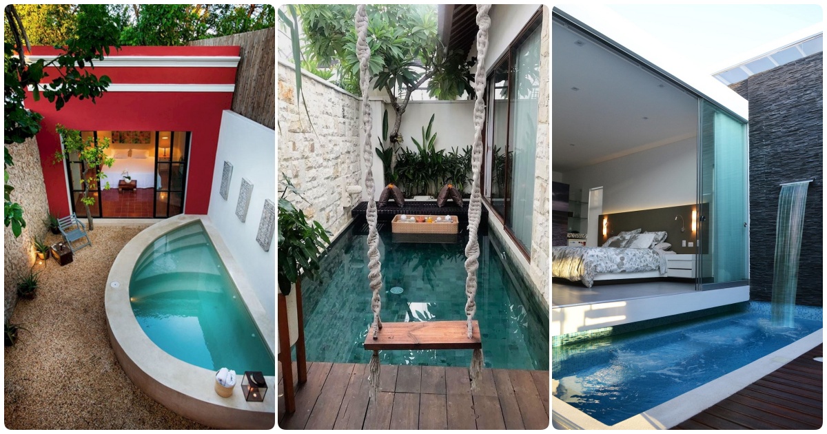 Creative Swimming Pool Designs For Limited Yard Space - DEARTARCH