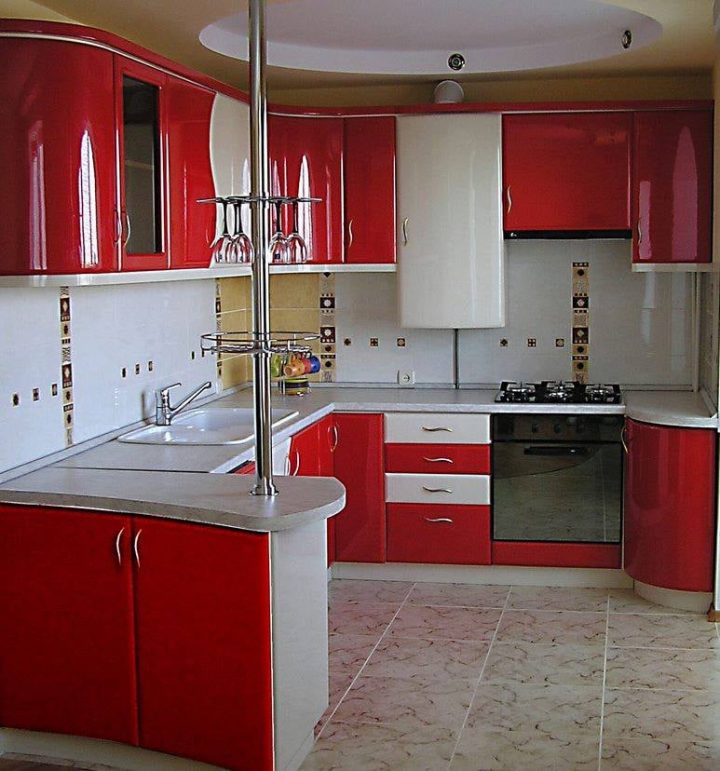 Simple & Marvelous Red Kitchen Designs for Real Lovers - Examples ...