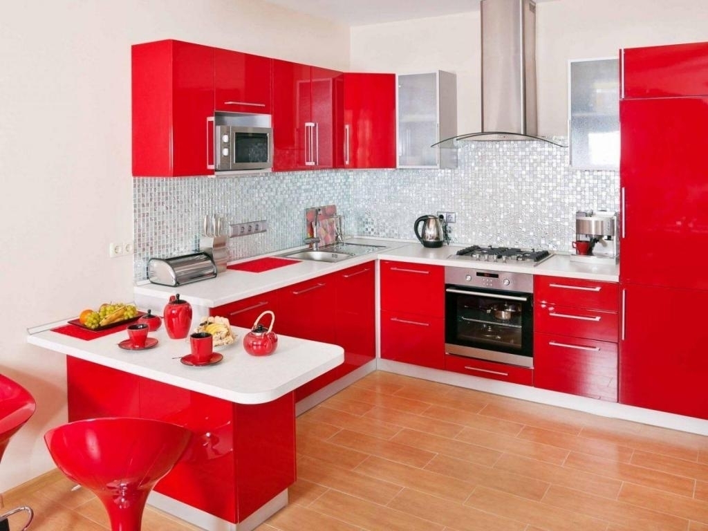 Simple & Marvelous Red Kitchen Designs for Real Lovers - Examples ...