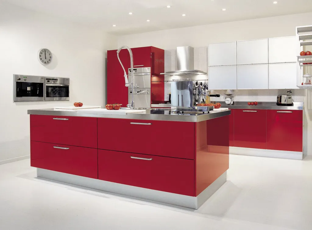 Simple & Marvelous Red Kitchen Designs for Real Lovers - Examples ...
