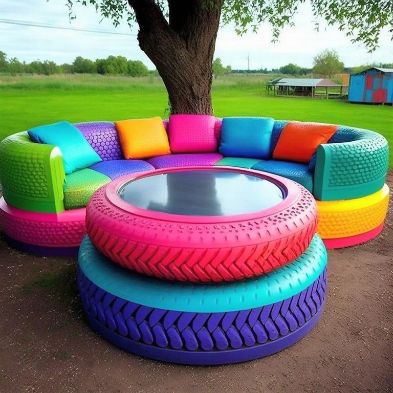 DIY Creative Ways To Reuse Old Tires - Examples & Tips - DEARTARCH