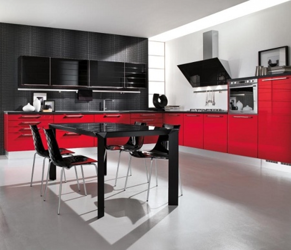 Simple & Marvelous Red Kitchen Designs for Real Lovers - Examples ...