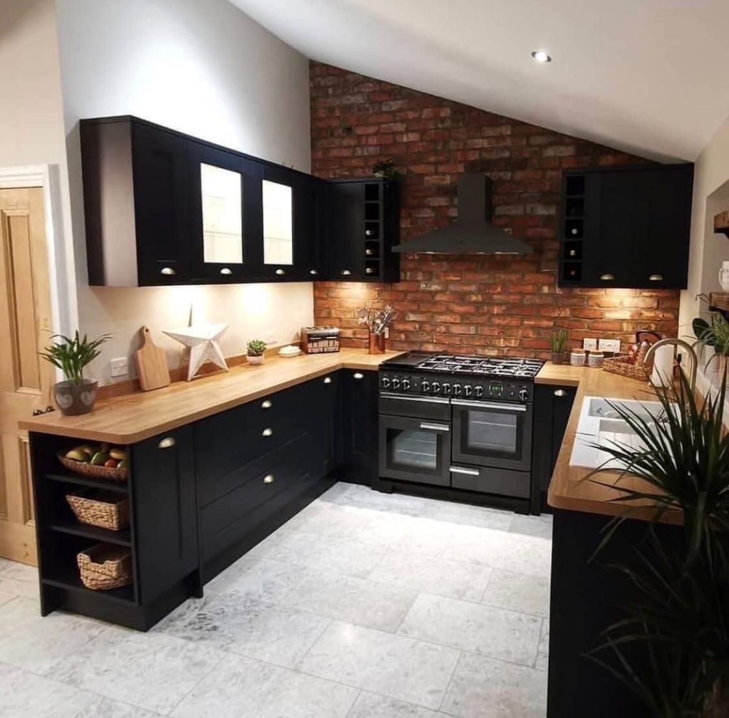 Sophisticated Black Kitchen Cabinets - Examples & Tips - DEARTARCH