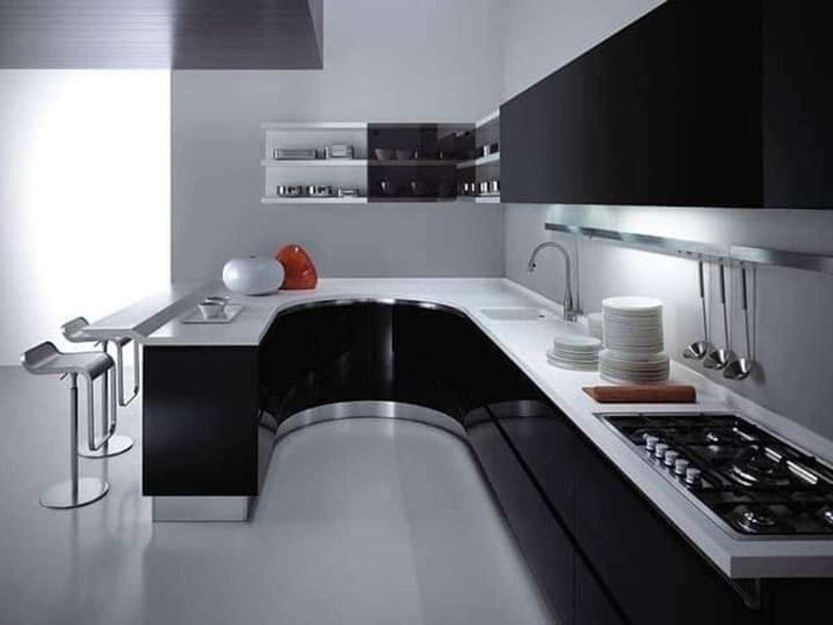 Sophisticated Black Kitchen Cabinets - Examples & Tips - DEARTARCH