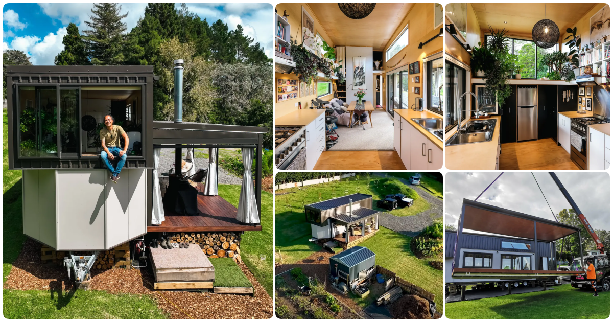 A 30 sq.m Mini Container House in the Auckland Valley - DEARTARCH