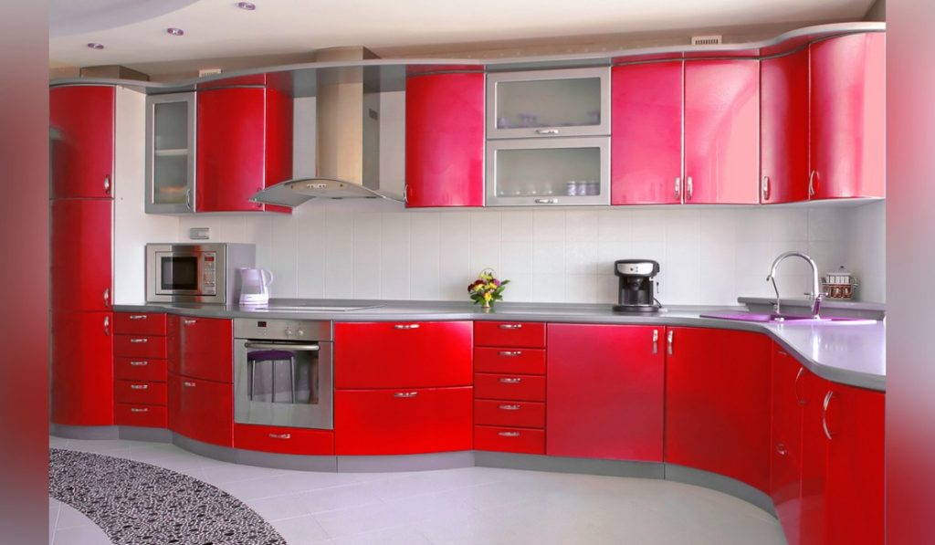 Simple & Marvelous Red Kitchen Designs for Real Lovers - Examples ...