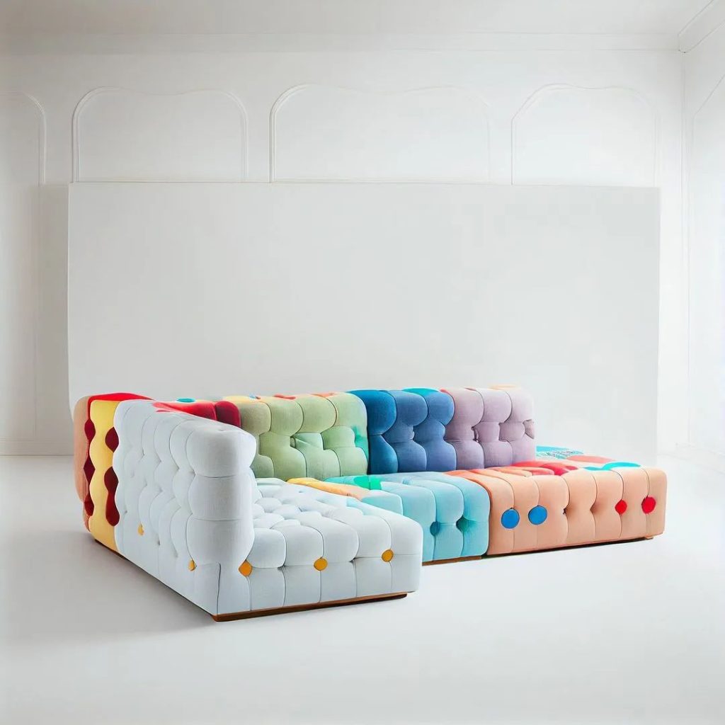 Vibrant Living Spaces: Exploring the Allure of Colorful Sofas with ...