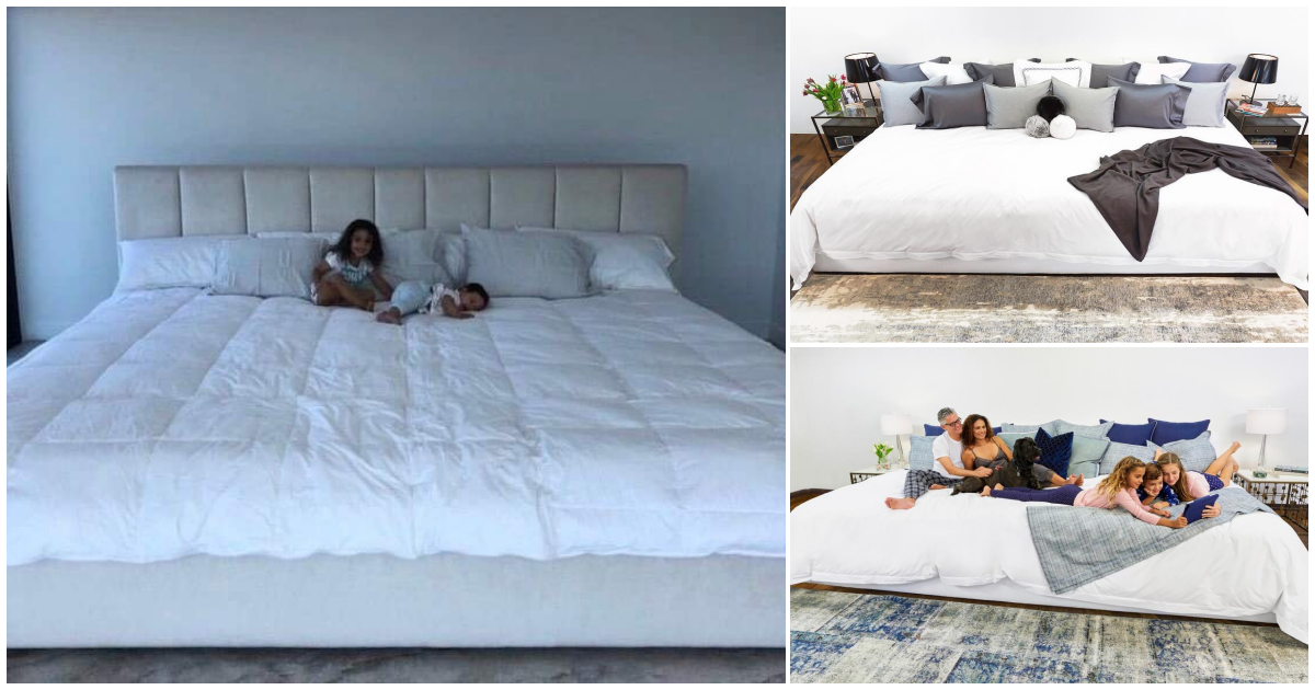 Family-Friendly Bedding: Unveiling the Latest Trend in Giant 12-Foot ...