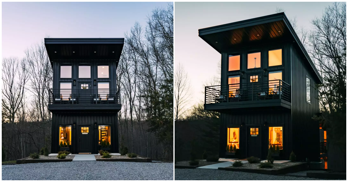 Embracing Minimalism: Exploring the Allure of Ohio's Black Tiny House ...