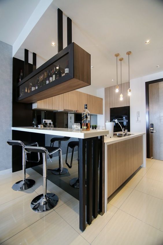 The Heart of Your Home: Inspiring Modern Kitchen Bar Counter Ideas ...