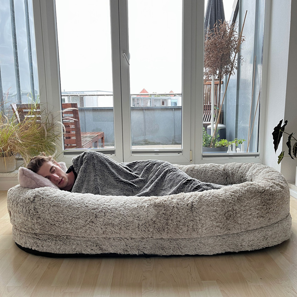 Elevate Your Canine Comfort: Discover the Ultimate Human-Sized Dog Bed ...