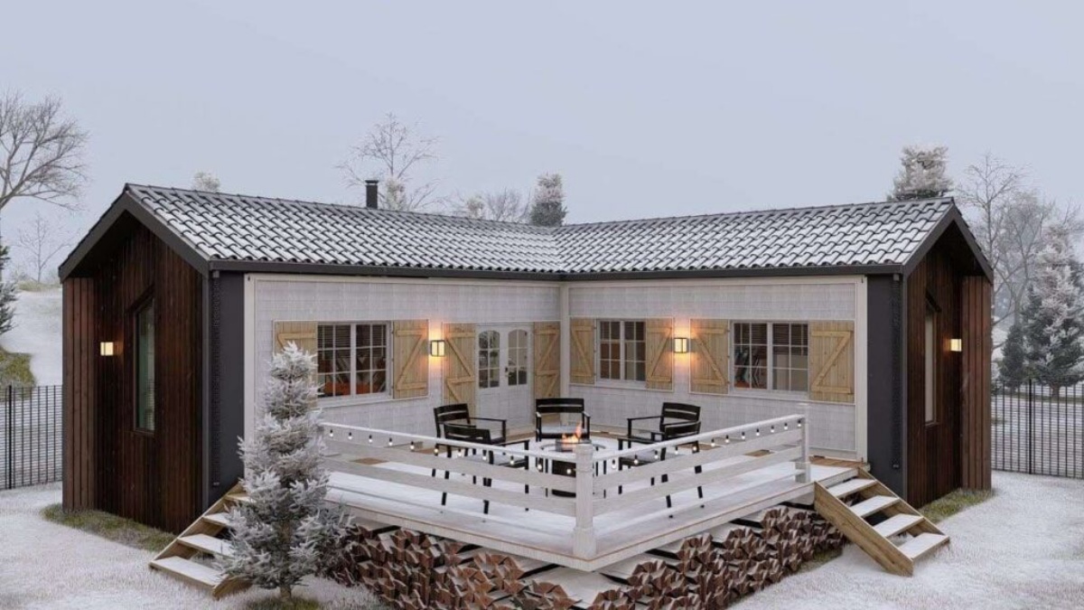 Captivating Modern Design: Exploring a Minimalist Shipping Container ...