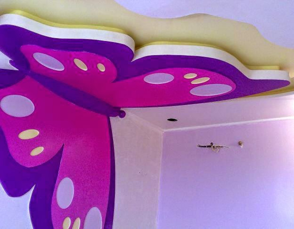 Dreamy Spaces for Little Princesses: Gypsum Board Wall and Ceiling ...