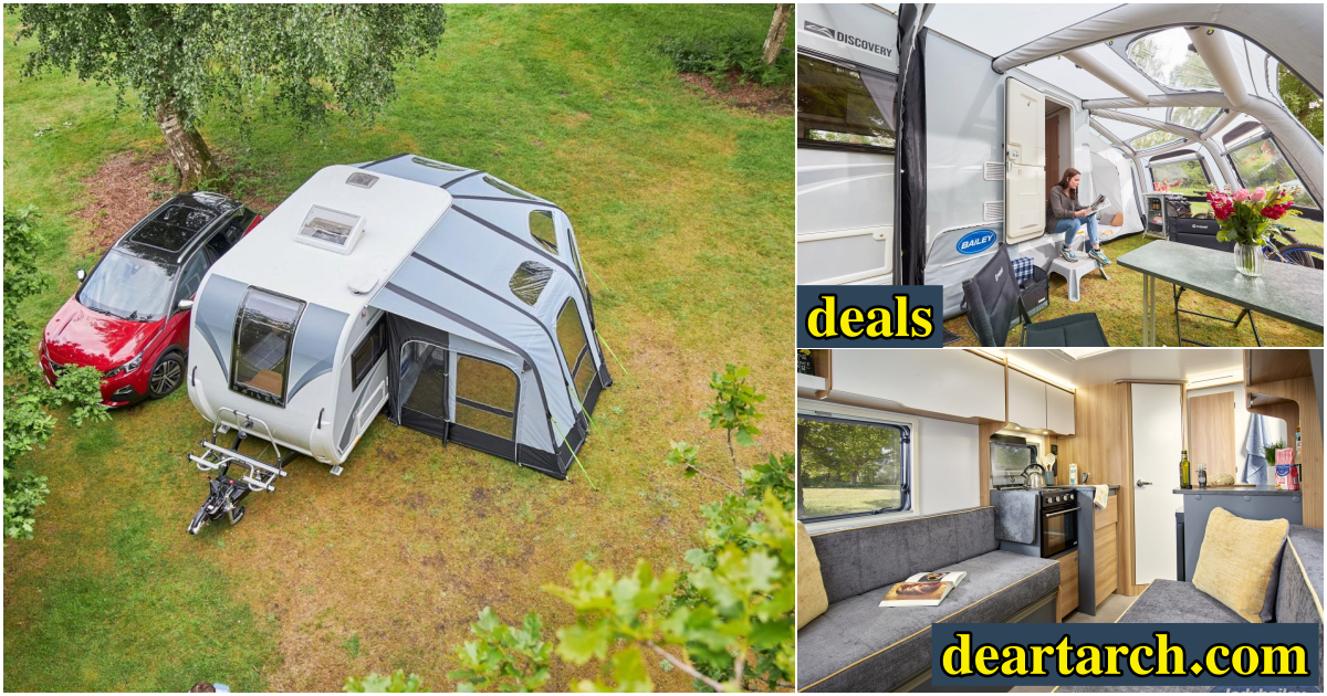 The Future of Camping: Bailey's D4-2 Camper Trailer and Its Inflatable ...
