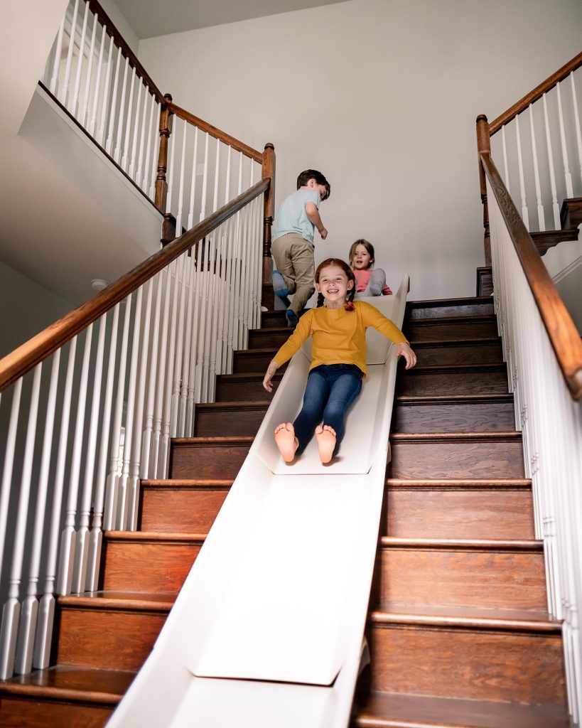 Slides at Home: The Innovative Device That Turns Your Stairs into a ...