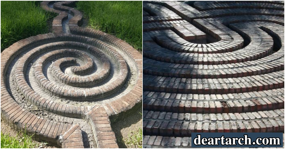 A Serene Oasis: The Hidden Beauty of Water Labyrinths - DEARTARCH
