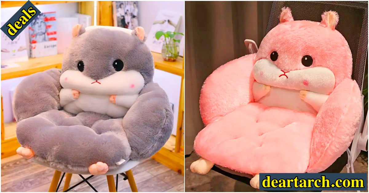Cozy Quirkiness: Giant Hamster Chair Cushion Unveiled for Ultimate ...