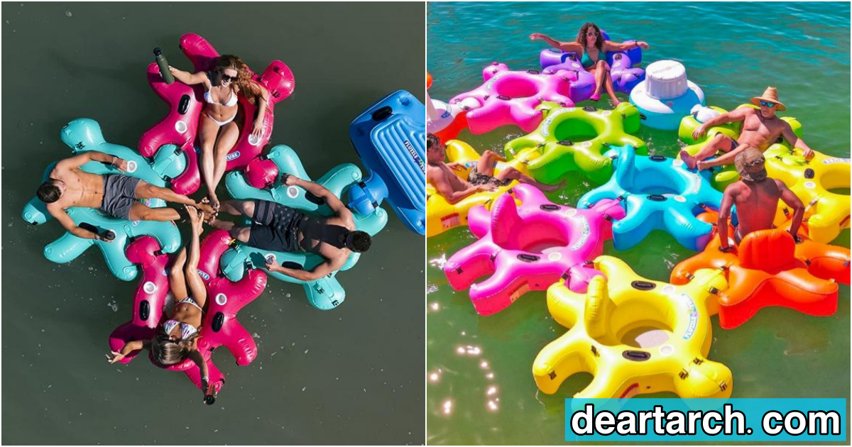Float in Style: How Interlocking Tubes Revolutionize Group River ...